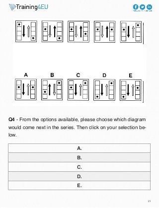 03 Abstract Reasoning Sample Tests - EU EPSO - AST Level - Vol 1 | PDF