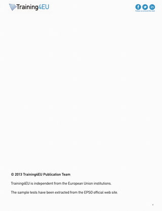 03 Abstract Reasoning Sample Tests - EU EPSO - AST Level - Vol 1 | PDF