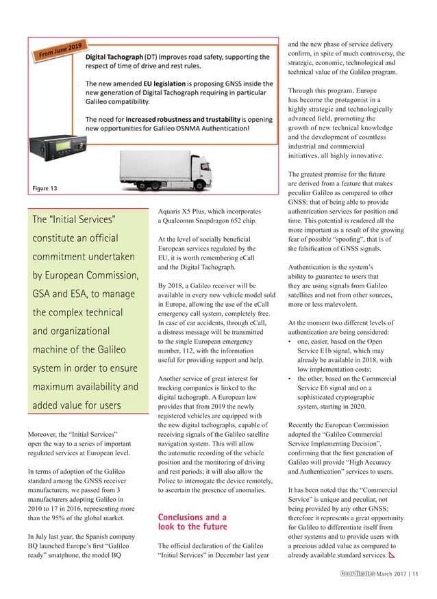 "Initial Services", the new phase of the Galileo program | PDF