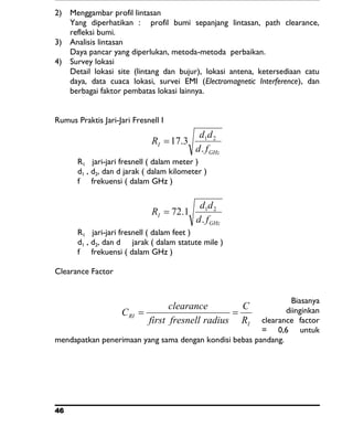 ELEMEN KOMUNIKASI RADIO DAN SPEKTRUM FREKUENSI | PDF