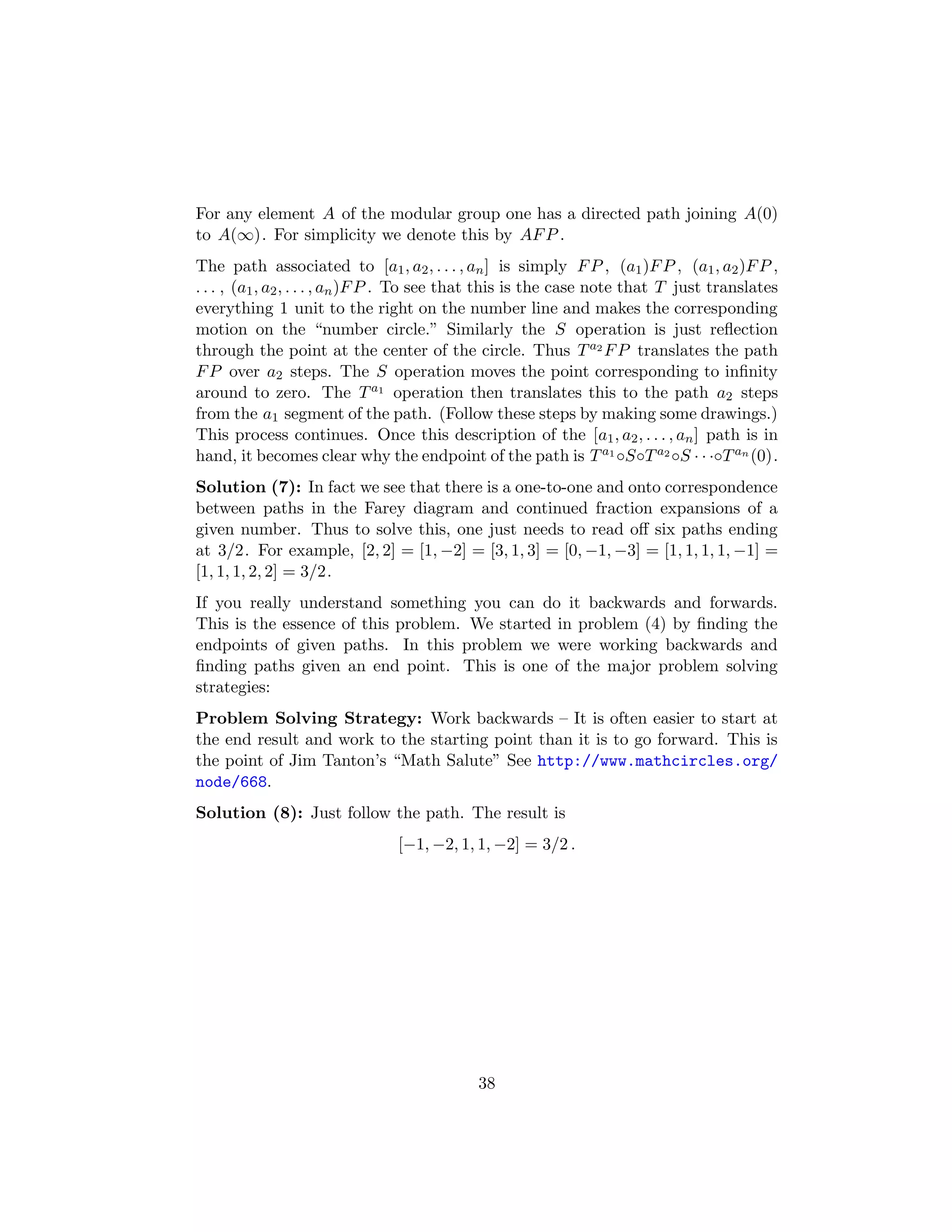 Continued fraction walk | PDF