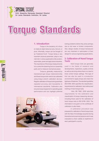 Torque Standards | PDF