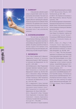 A Fully Automatic Multimeter Calibration System | PDF