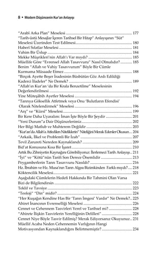 Modern Düşüncenin Kur'an Anlayışı | PDF