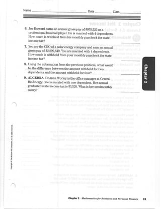 Foundation Skills Chapters 2 and 3 | PDF