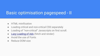 An Introduction to Pagespeed Optimisation | PPT