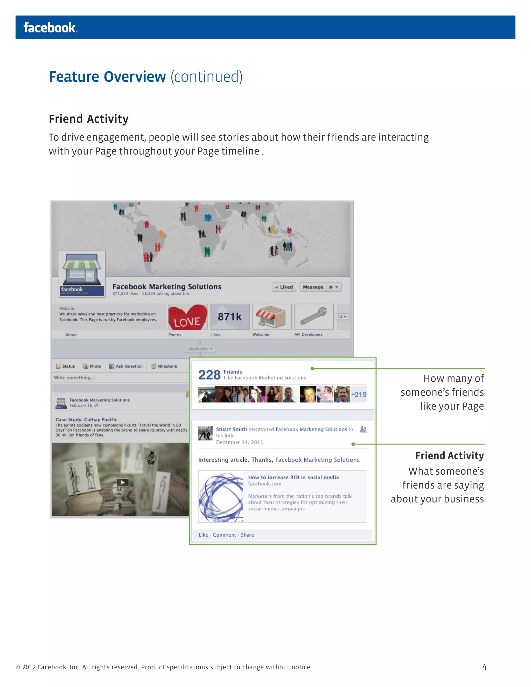 Facebook Timeline Pages and Product Guide | PDF