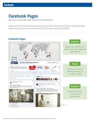 Facebook Pages Guide | PDF