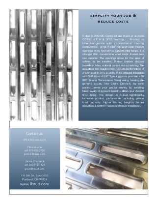 R-stud Steel Slotted Stud