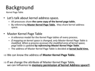 Page table manipulation attack | PPT