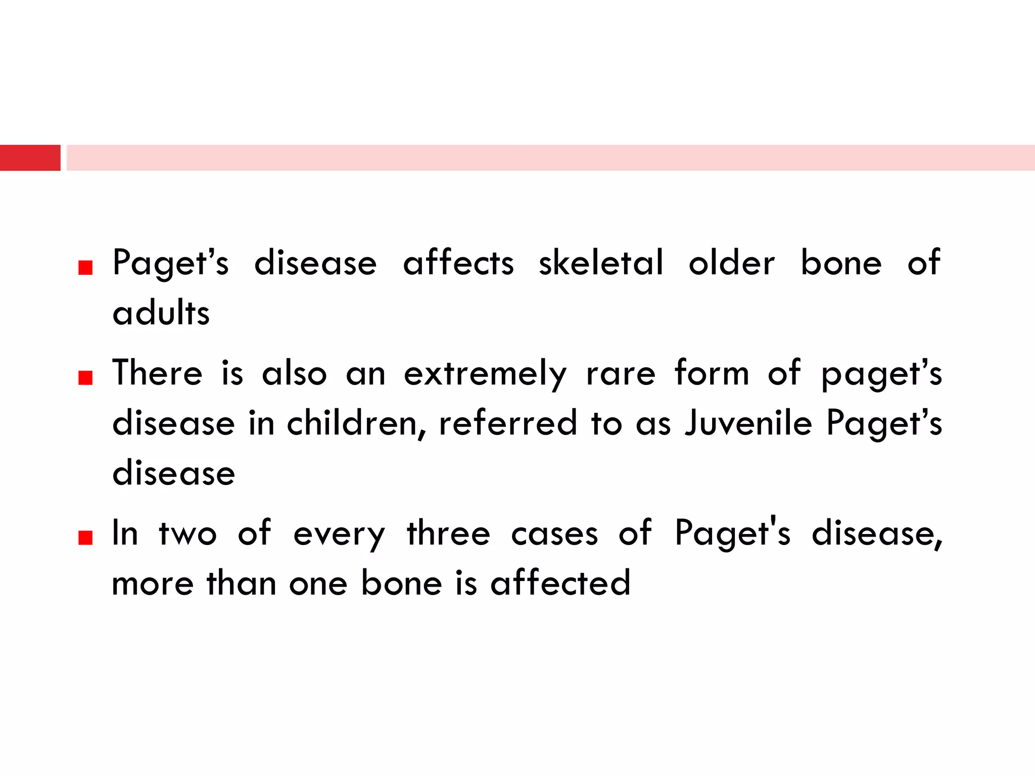 Paget disease | PDF