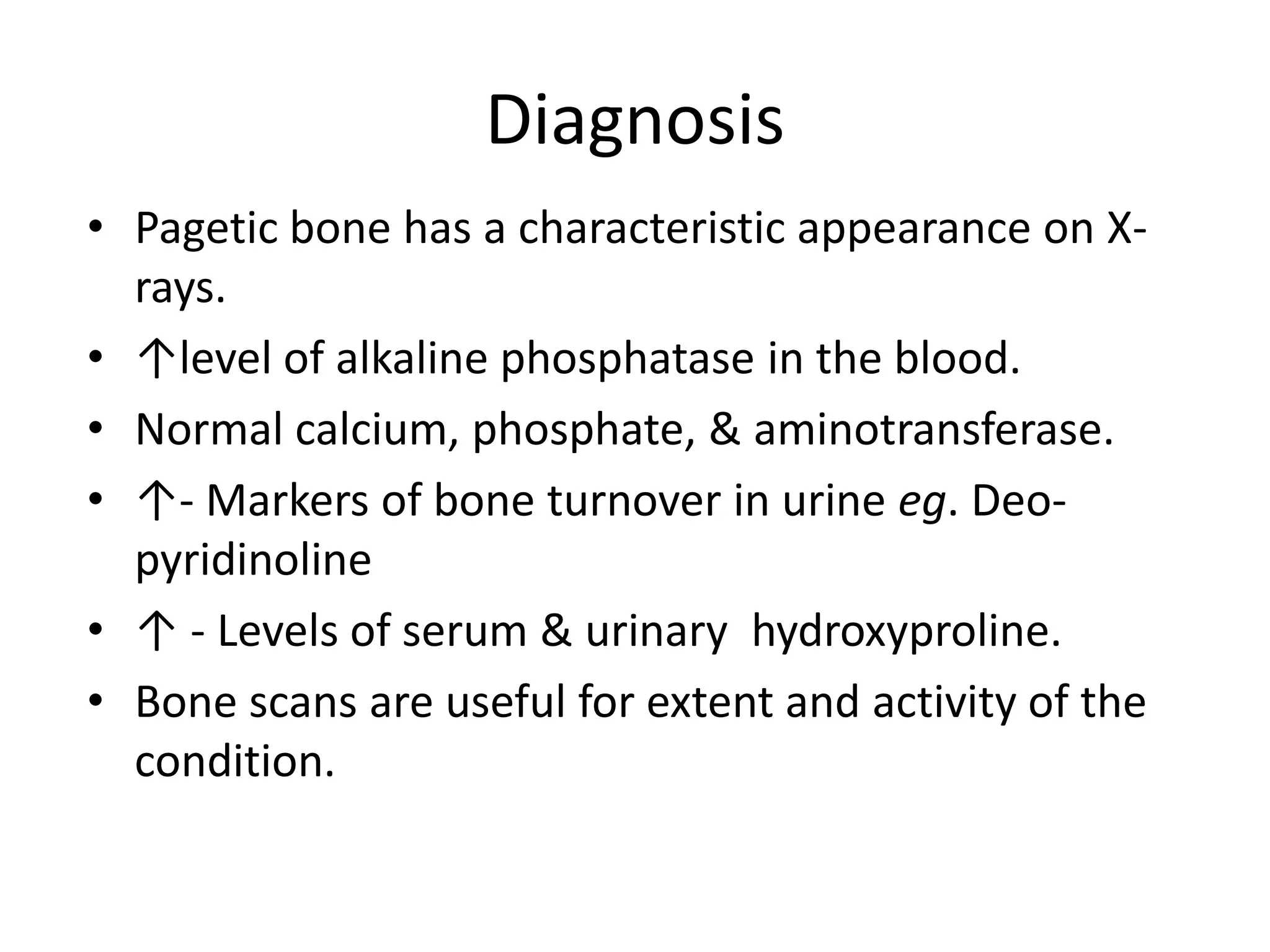 Paget's disease of bone - | PPTX