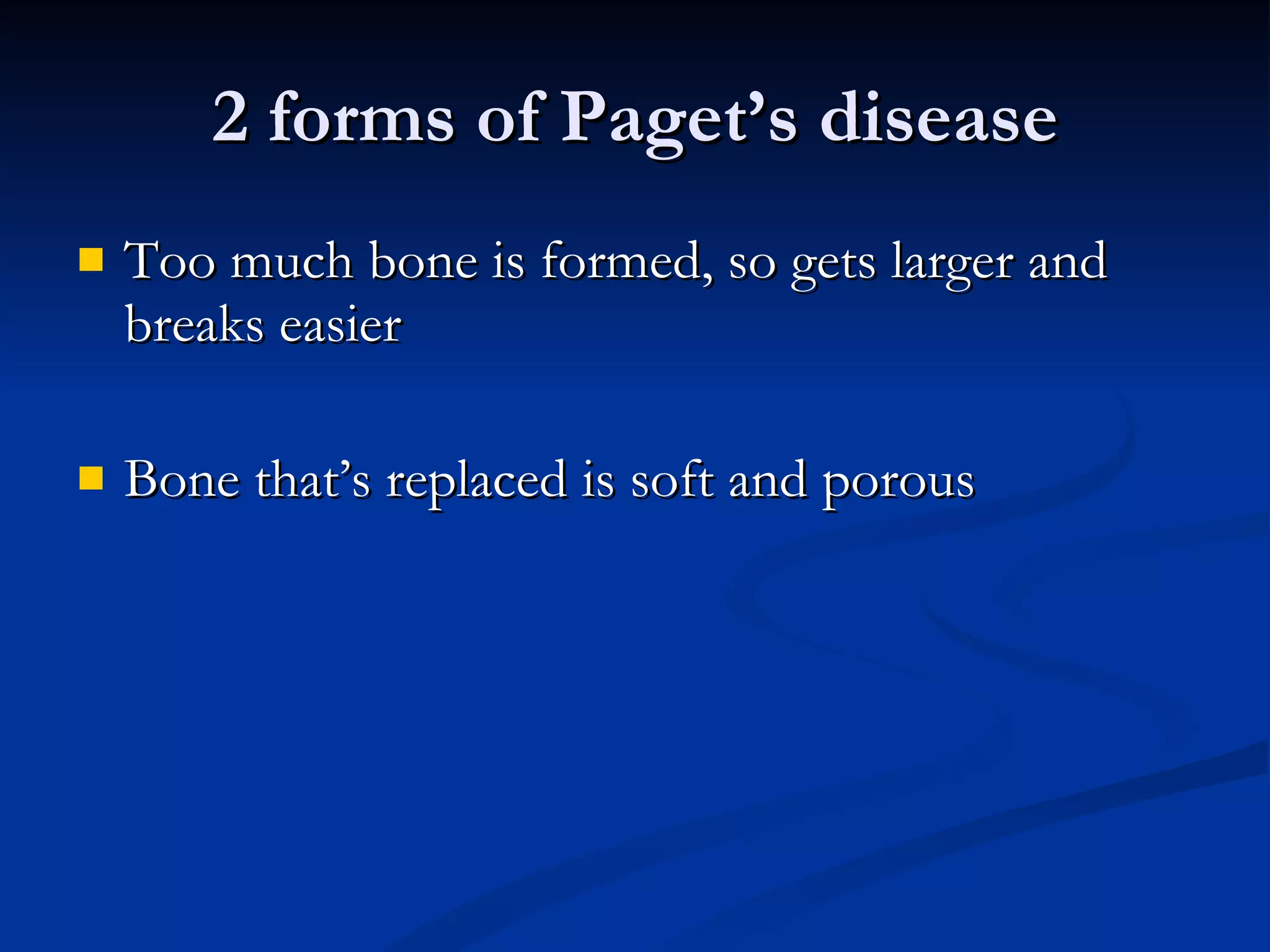 Paget’S Disease Of Bone | PPT