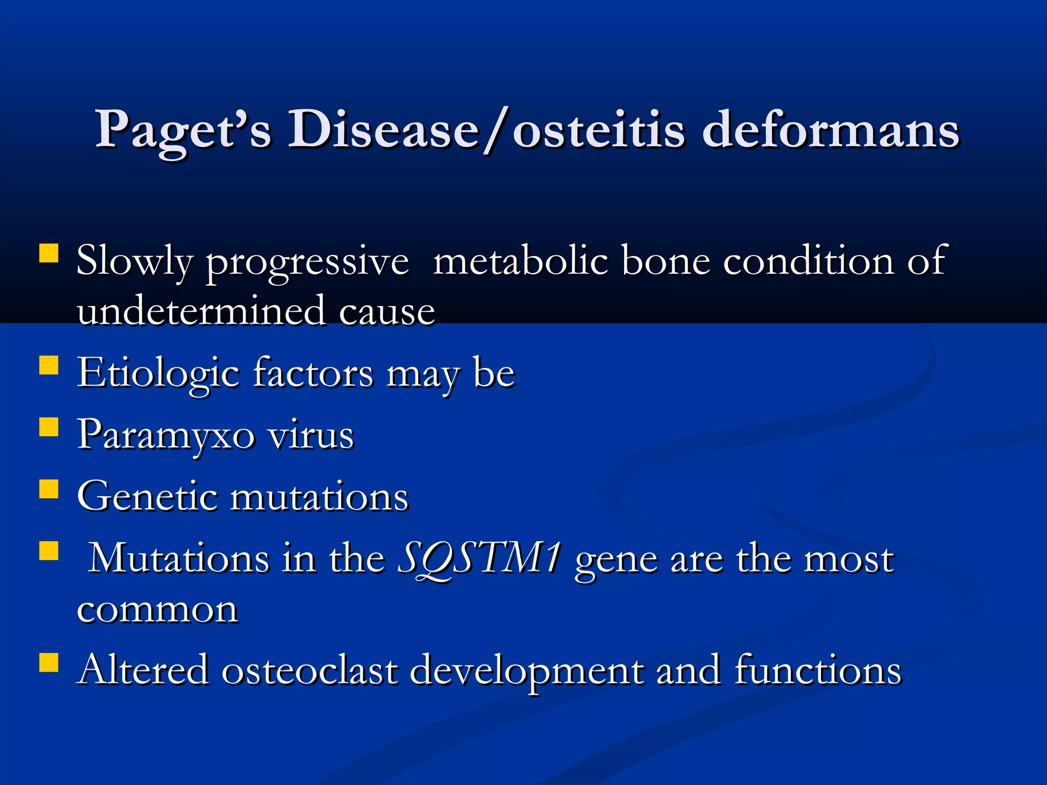 Pagets disease-of-bone-by dr.athar | PPT