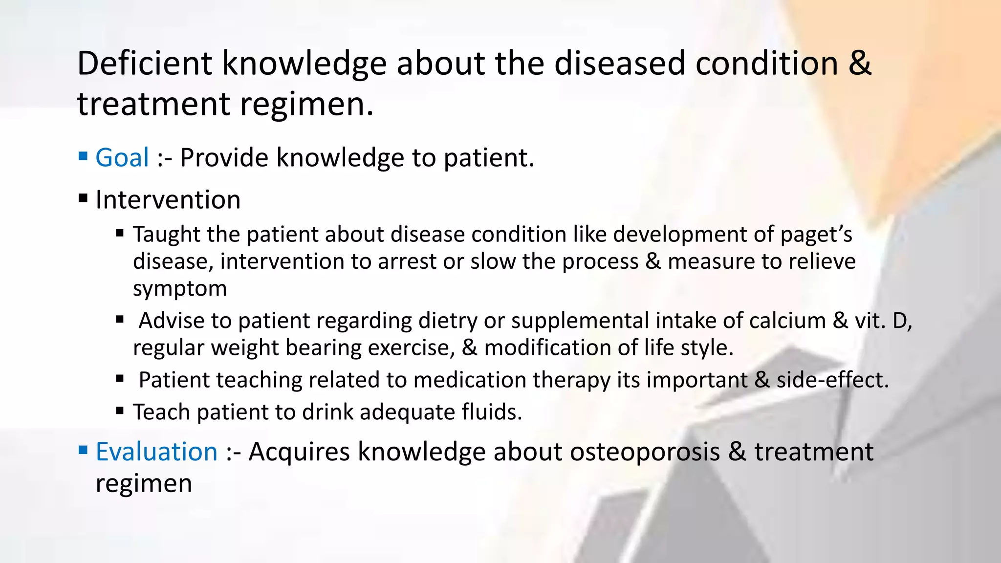PAGET’S DISEASE.pptx | Bone and Joint Conditions | Diseases and Conditions