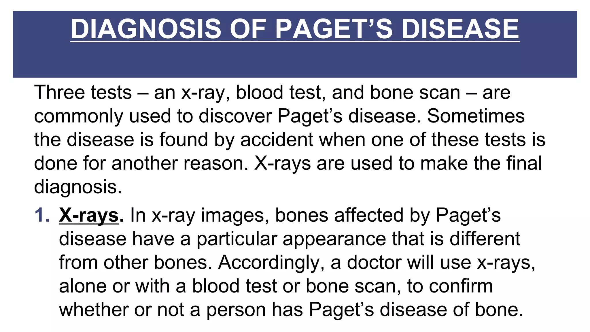 Paget’s disease | PPT