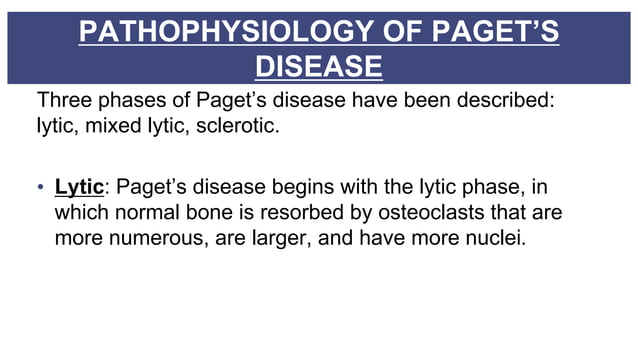 Paget’s disease | PPT