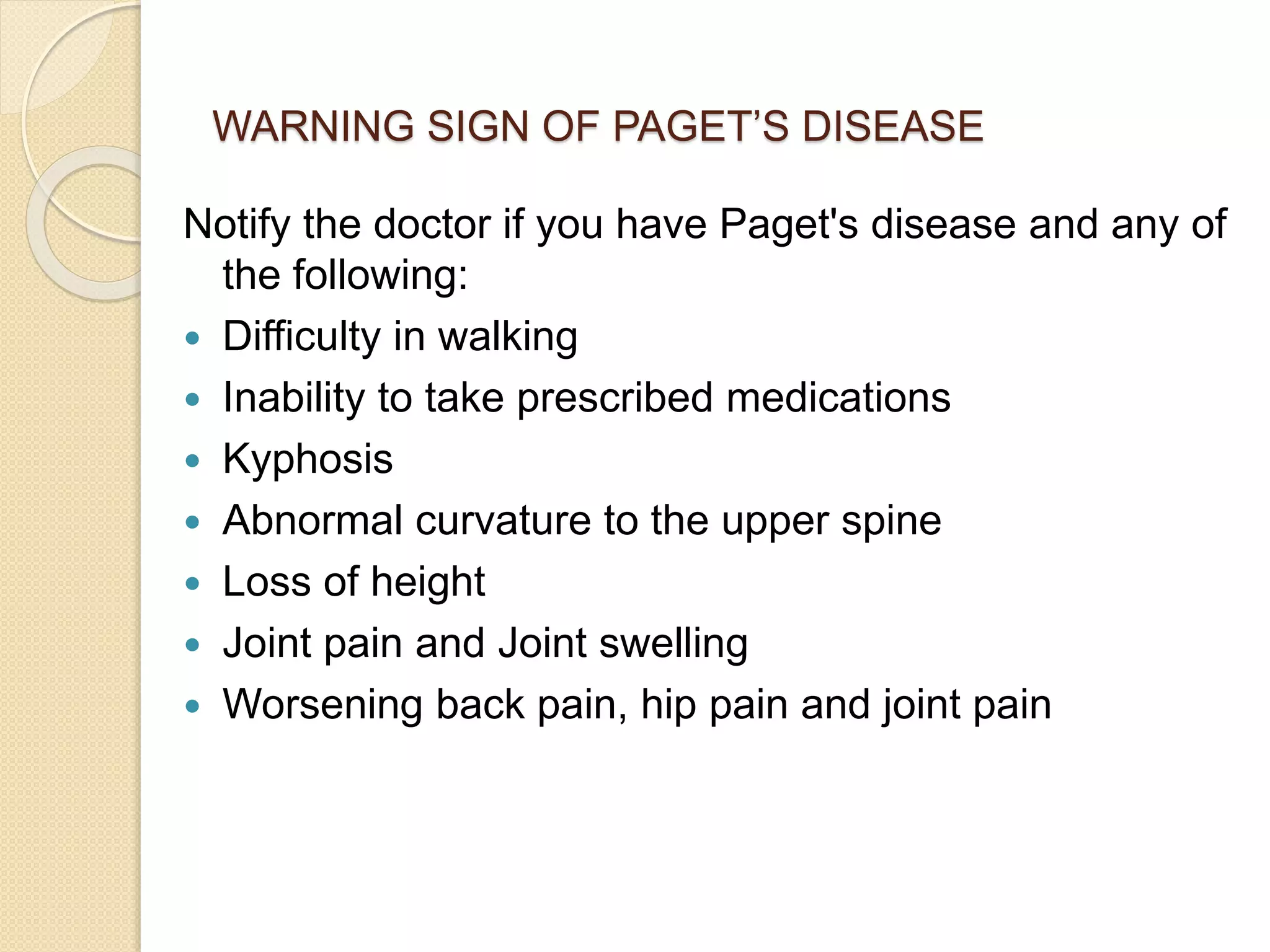 PAGET'S DISEASE | PPTX