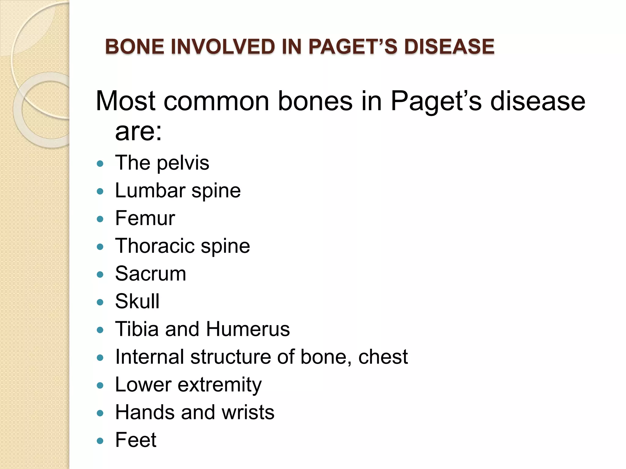 PAGET'S DISEASE | PPTX
