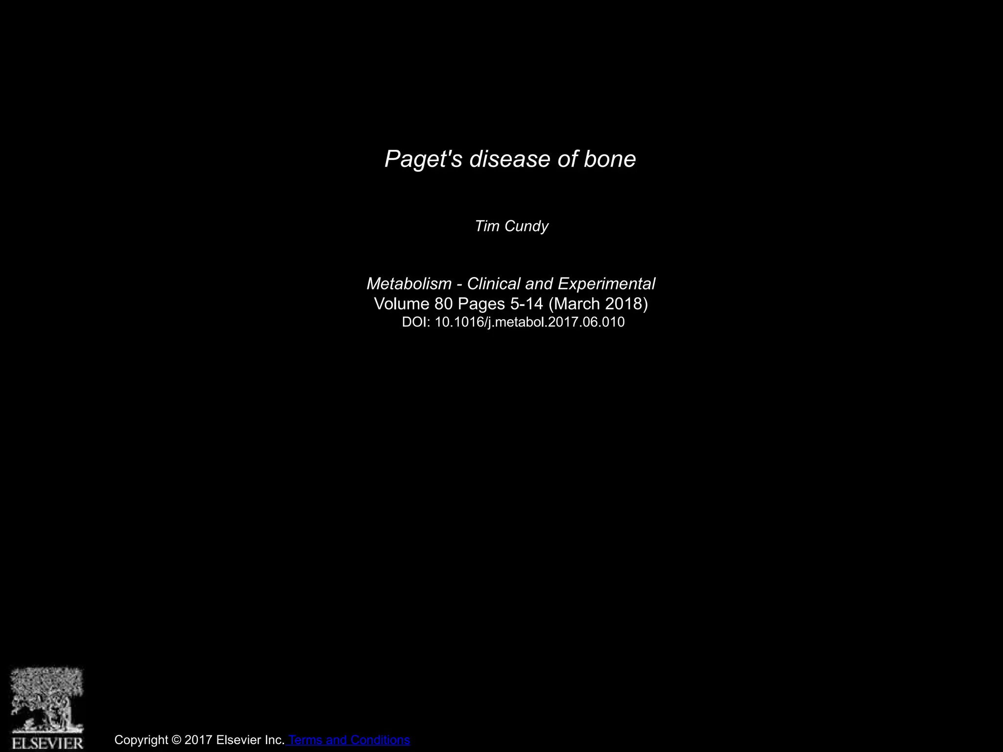 Pagets Disease of Bone presentation.pptx