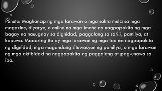 PAGGALANG.Edukasyon sa Pagpapakatao pptx | PPTX