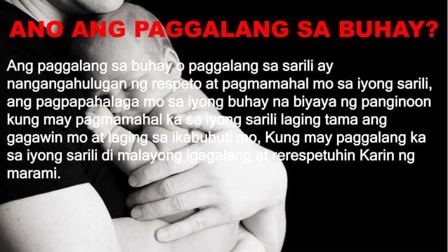 Paggalang sa Buhay | PPTX