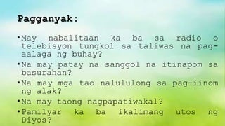 Paggalang sa Buhay ESP 10.pptx QUARTER 3 | PPTX