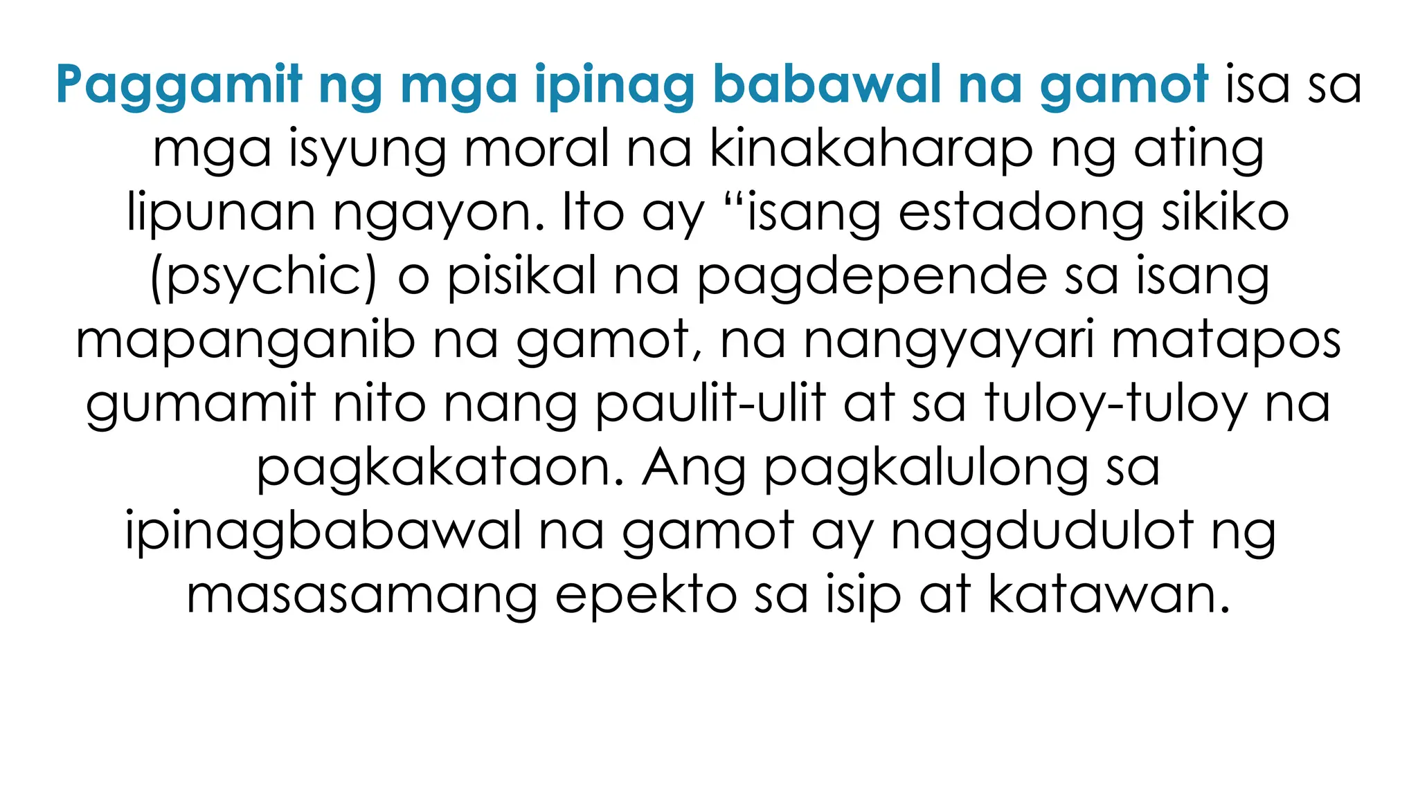 Paggalang sa buhay, edukasyon sa pagpapakatao 10 | PPTX