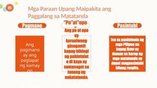 Paggalang sa ma-WPS Office.PowerPoint presentation | PPT