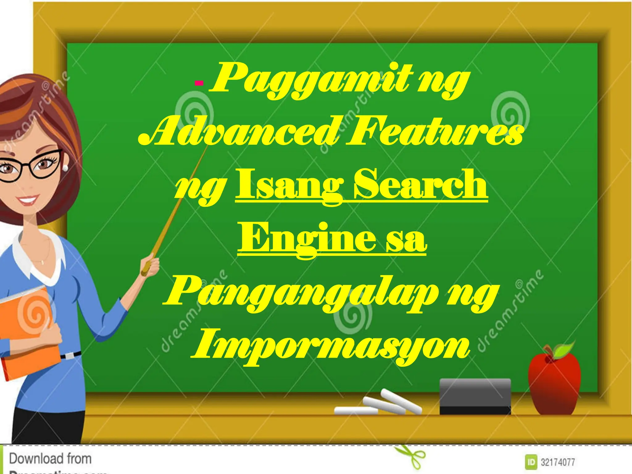 Paggamit ng Advanced Features ng Isang Search Engine sa Pangangalap ng ...