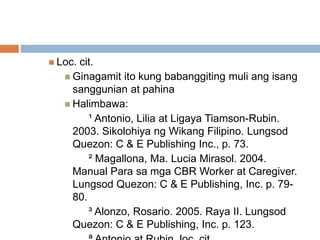 Paggamit ng iba t ibang sistema ng dokumentasyon | PPTX