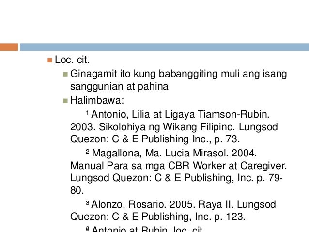 Paggamit ng iba t ibang sistema ng dokumentasyon