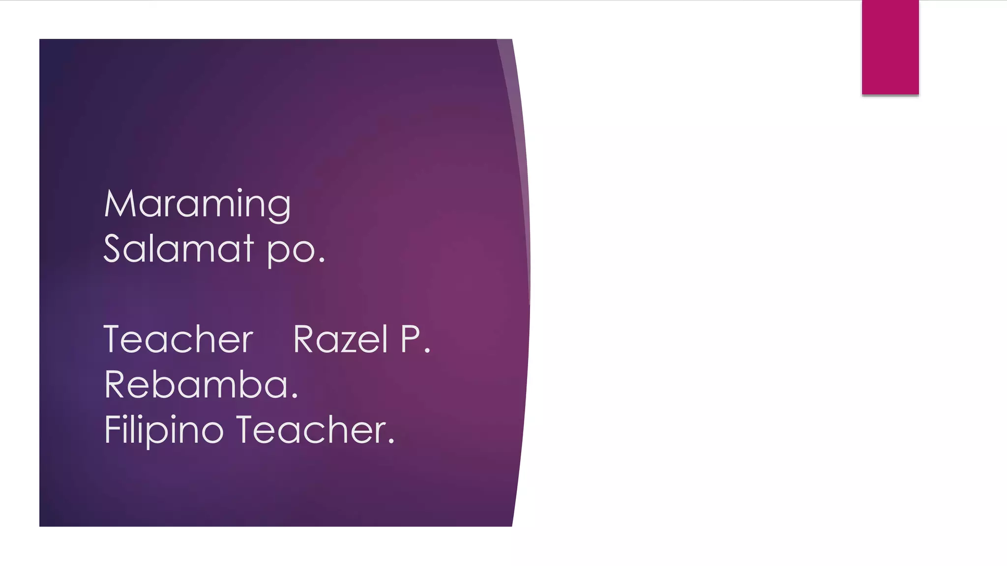 Paggamit ng magagalang na pananalita na angkop sa | PPTX