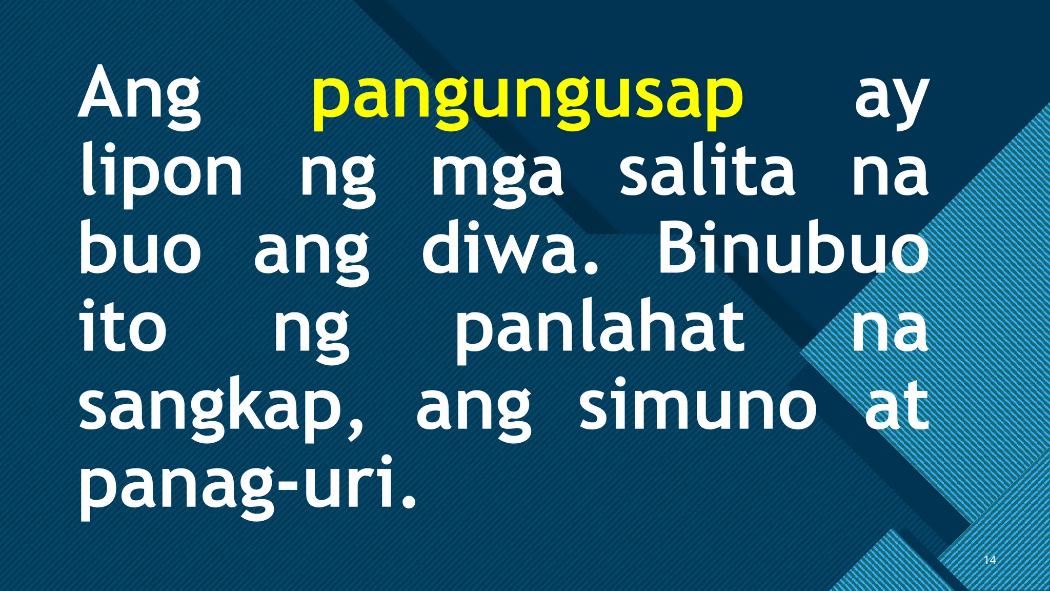 Paggamit ng mga Uri ng Pangungusap sa Iba’t.pptx