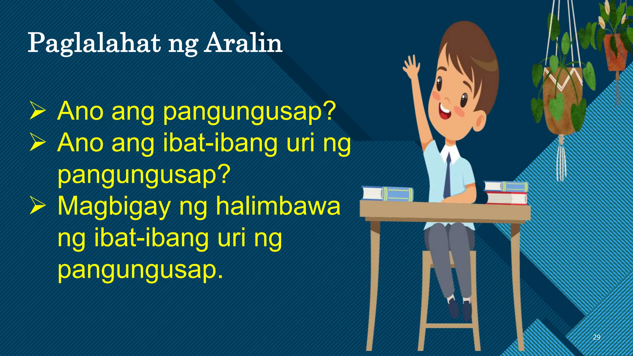 Paggamit ng mga Uri ng Pangungusap sa Iba’t.pptx