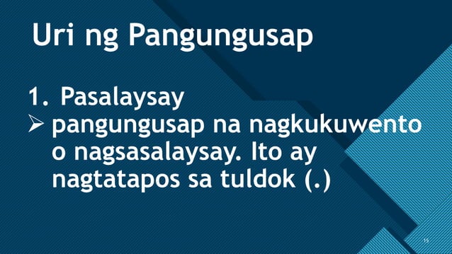 Paggamit ng mga Uri ng Pangungusap sa Iba’t.pptx