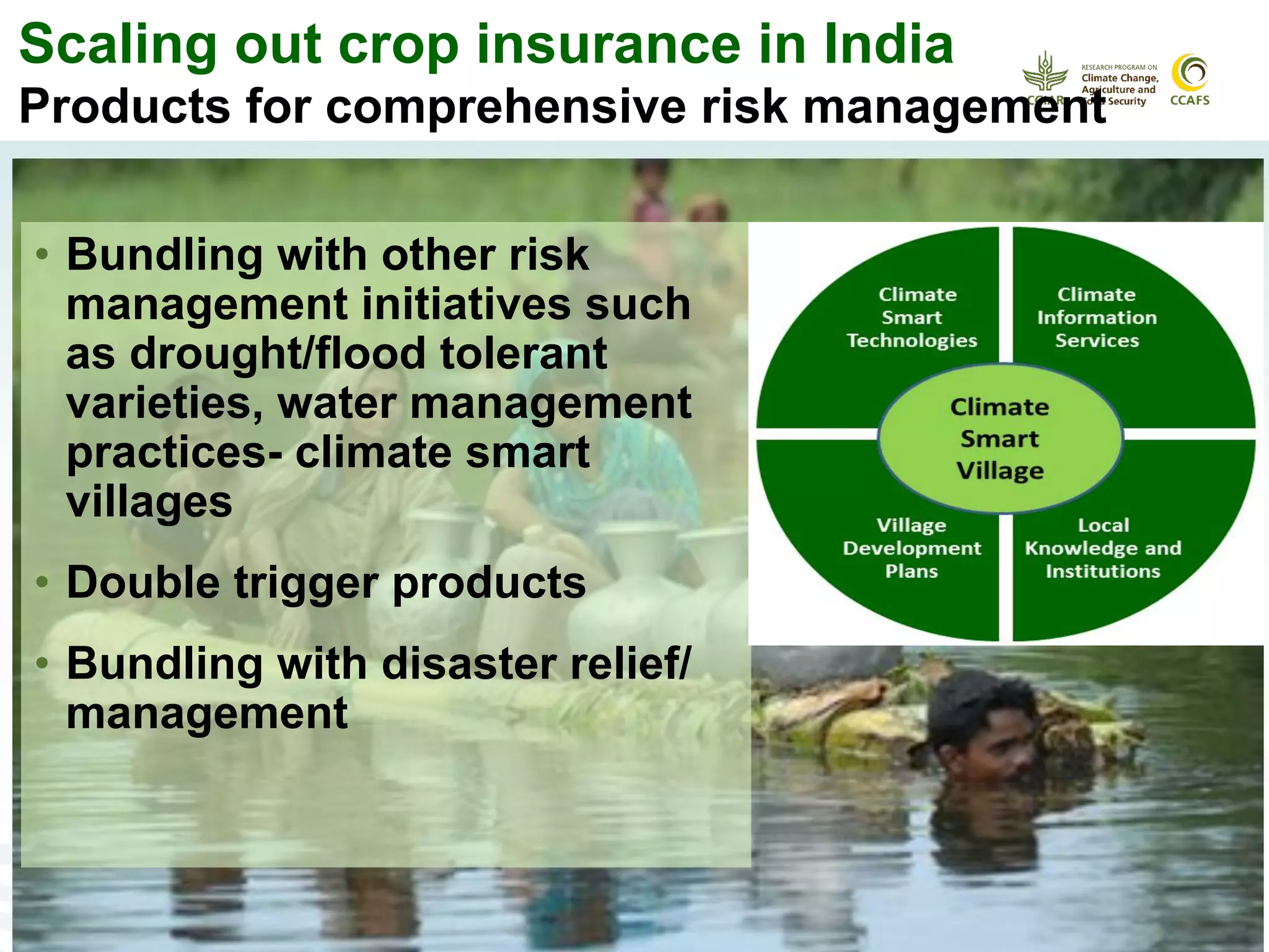 Crop insurance in India: Reaching the Unreached | PPT