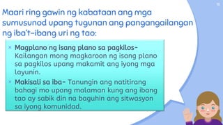 Paggawa ng mabuti sa iba't ibang uri ng tao | PPTX