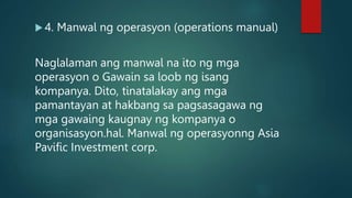 PAGGAWA NG MANWAL (2).pptx