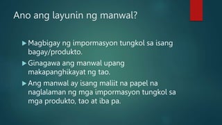 PAGGAWA NG MANWAL (2).pptx