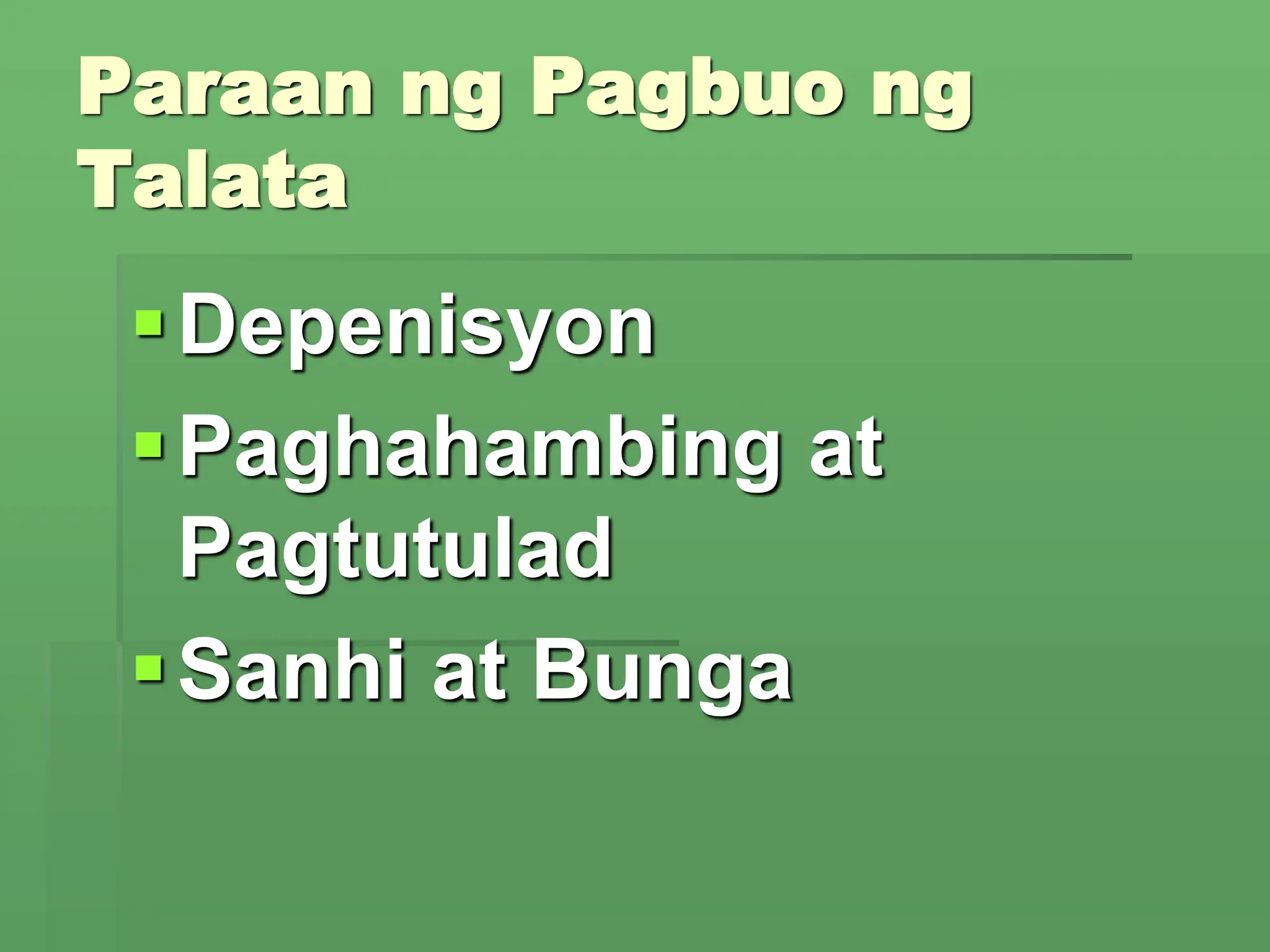 Paggawa ng talata.ppt