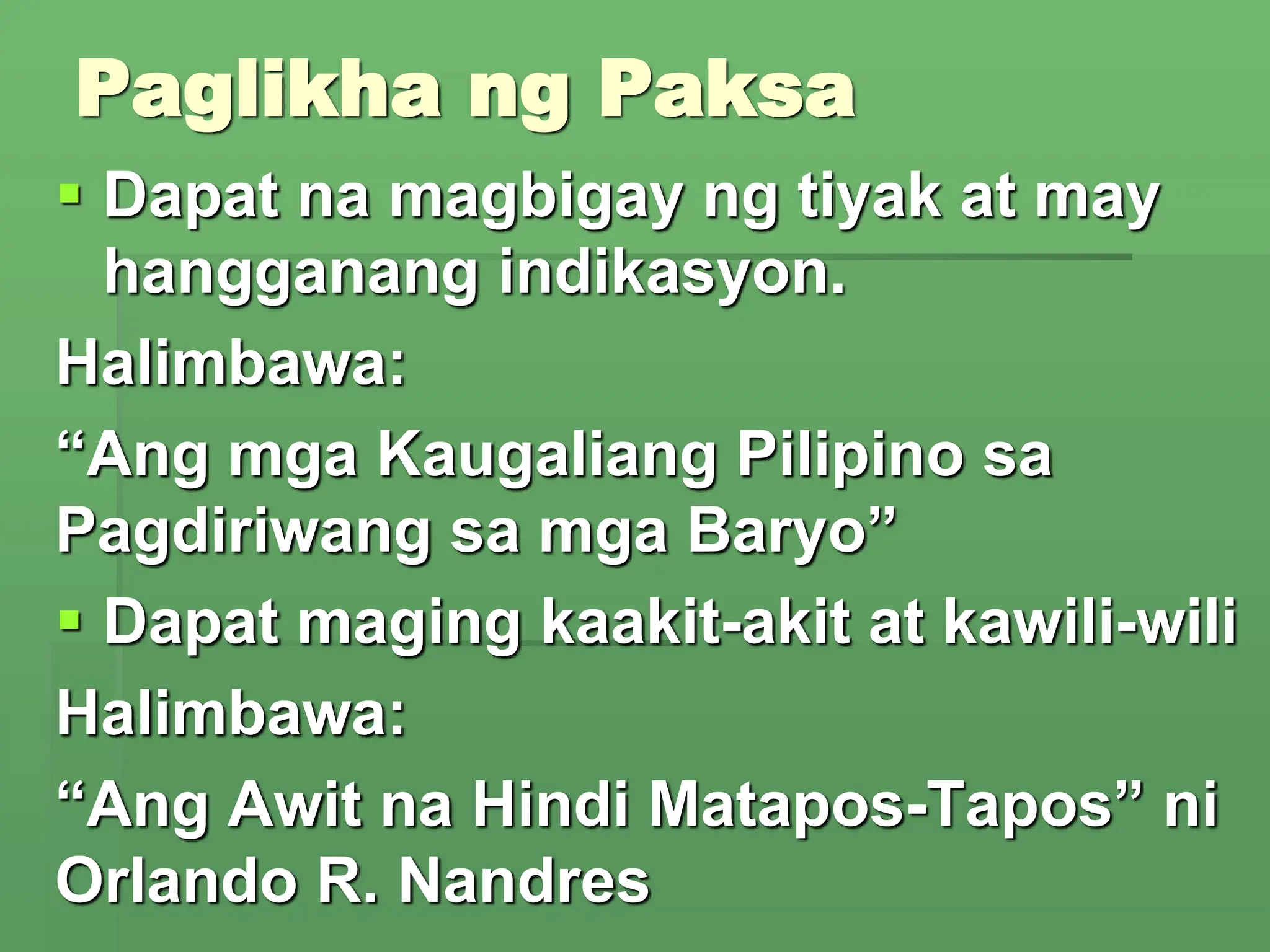 Paggawa ng talata.ppt