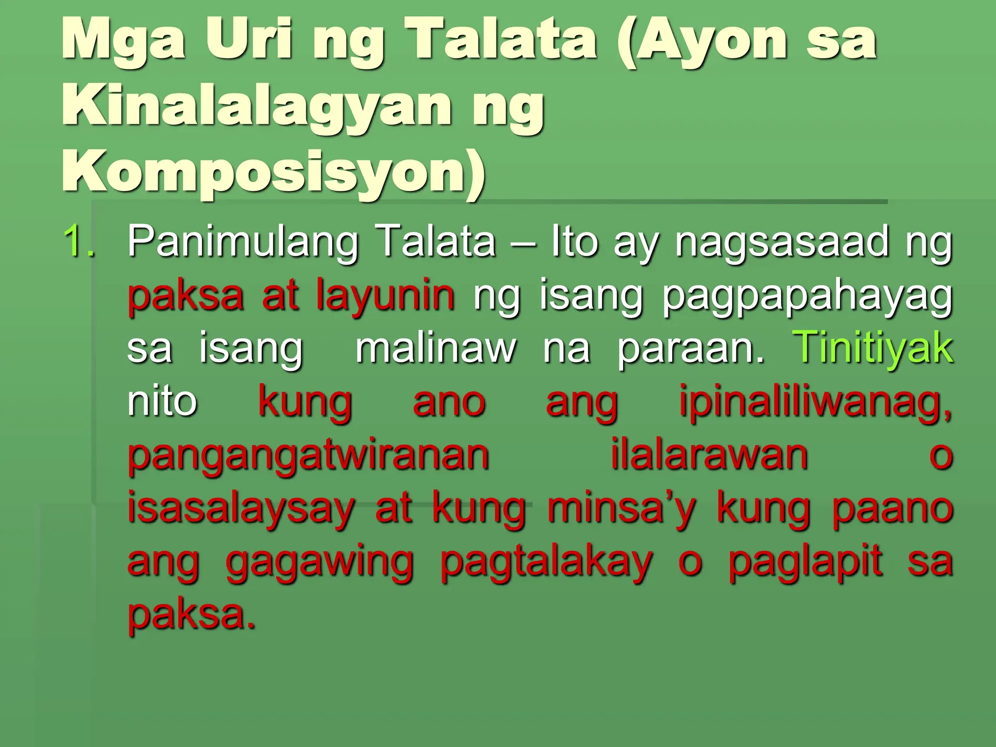 Paggawa ng talata.ppt