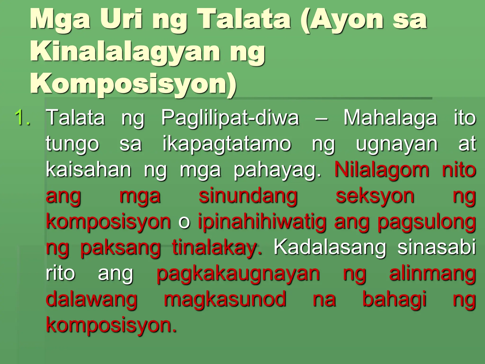 Paggawa ng talata.ppt