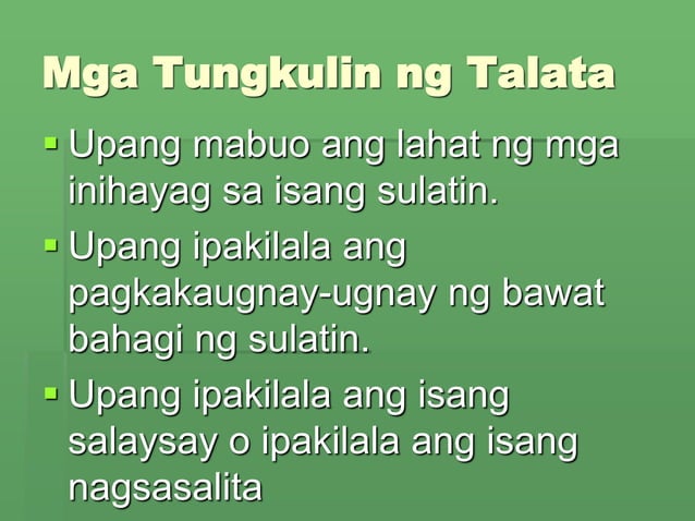 Paggawa ng talata.ppt
