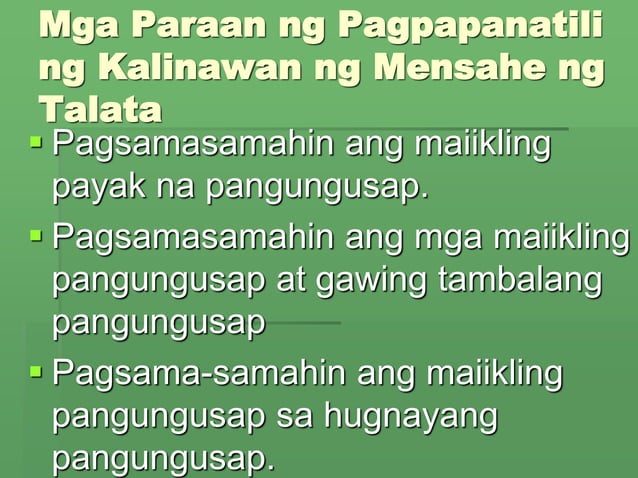 Paggawa ng talata.ppt