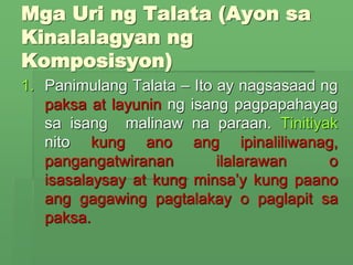 Paggawa ng talata.ppt