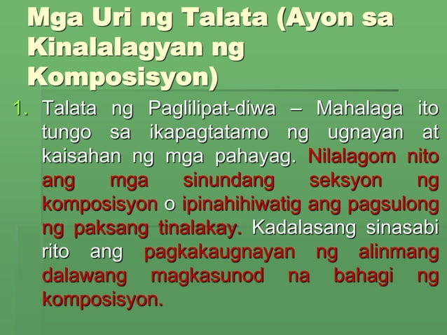Paggawa ng talata.ppt