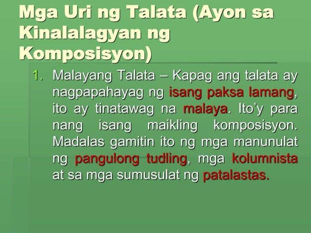 Paggawa ng talata.ppt