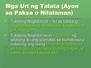 Paggawa ng talata.ppt